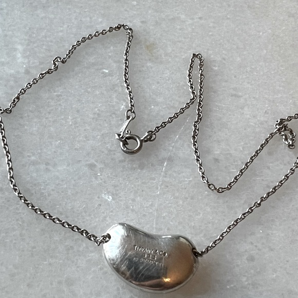 Tiffany & Co. | Jewelry | Tiffany Co Large Bean Necklace 6 | Poshmark